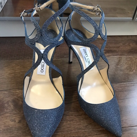 Jimmy Choo | Shoes | Jimmy Choo Lancer Blue 85mm | Poshmark
